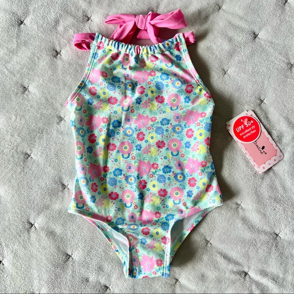 Floatimini | Swim | Nwt Floatimini Floral Swimsuit | Poshmark